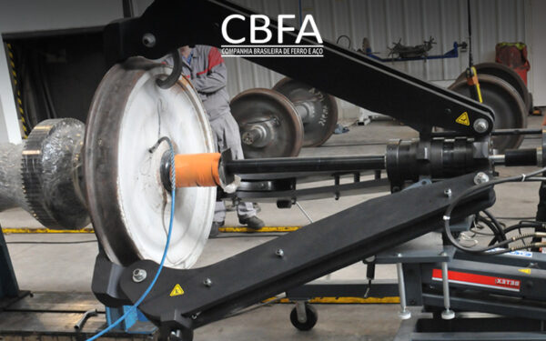 Manutenção periódica dos rodeiros ferroviários » CBFA